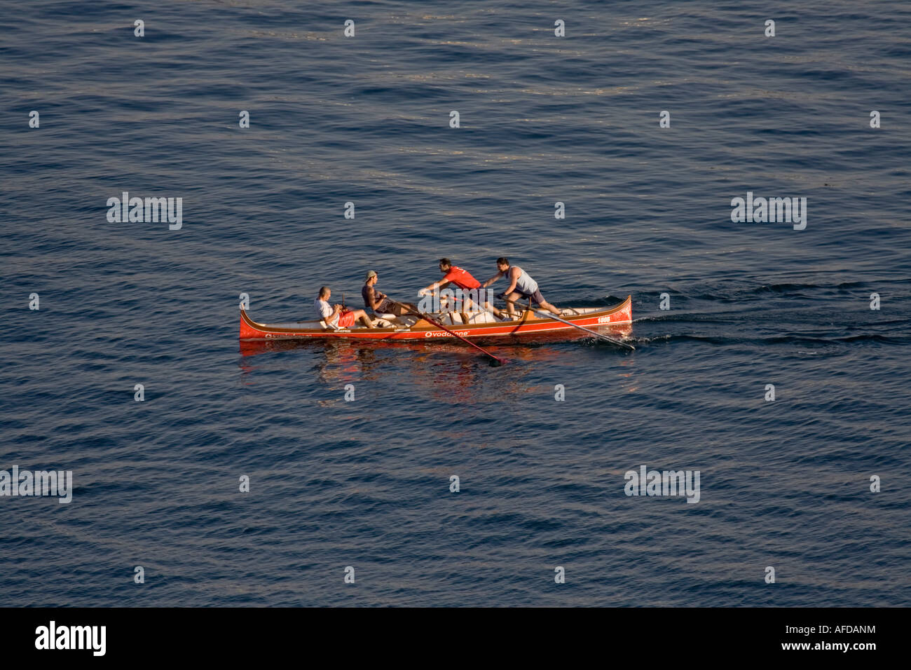 Regatta rowers in training Stock Photo - Alamy