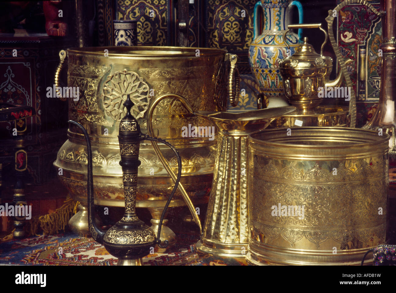 Brassware hi-res stock photography and images - Alamy