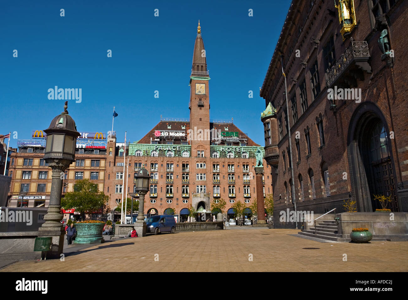 Radhuspladsen, Copenhagen, Denmark, Scandinavia, Europe Stock Photo - Alamy