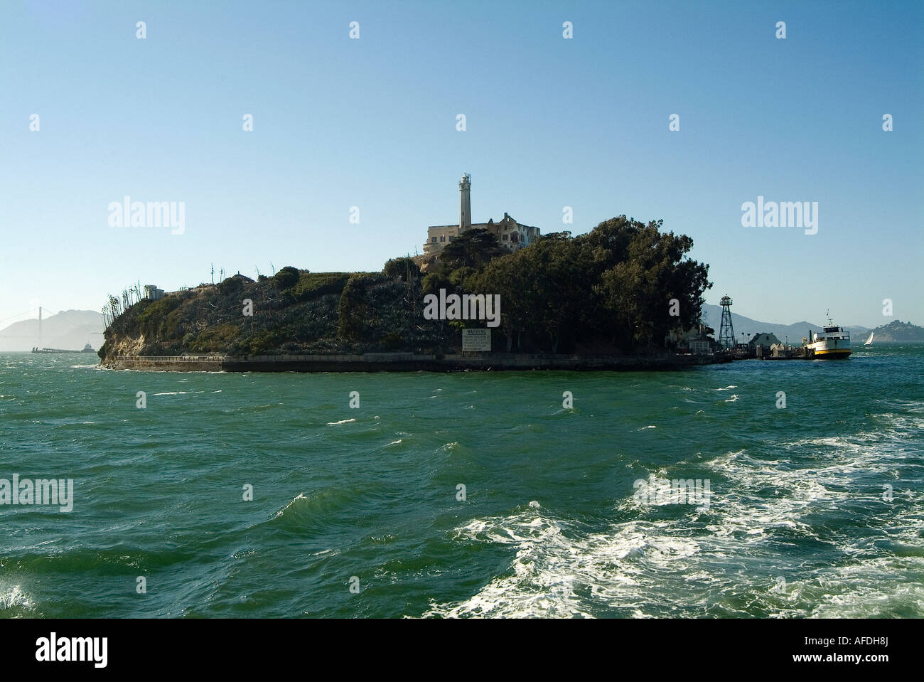 The Rock - Alcatraz Island (federal penitentiary from 1934-1963). San ...
