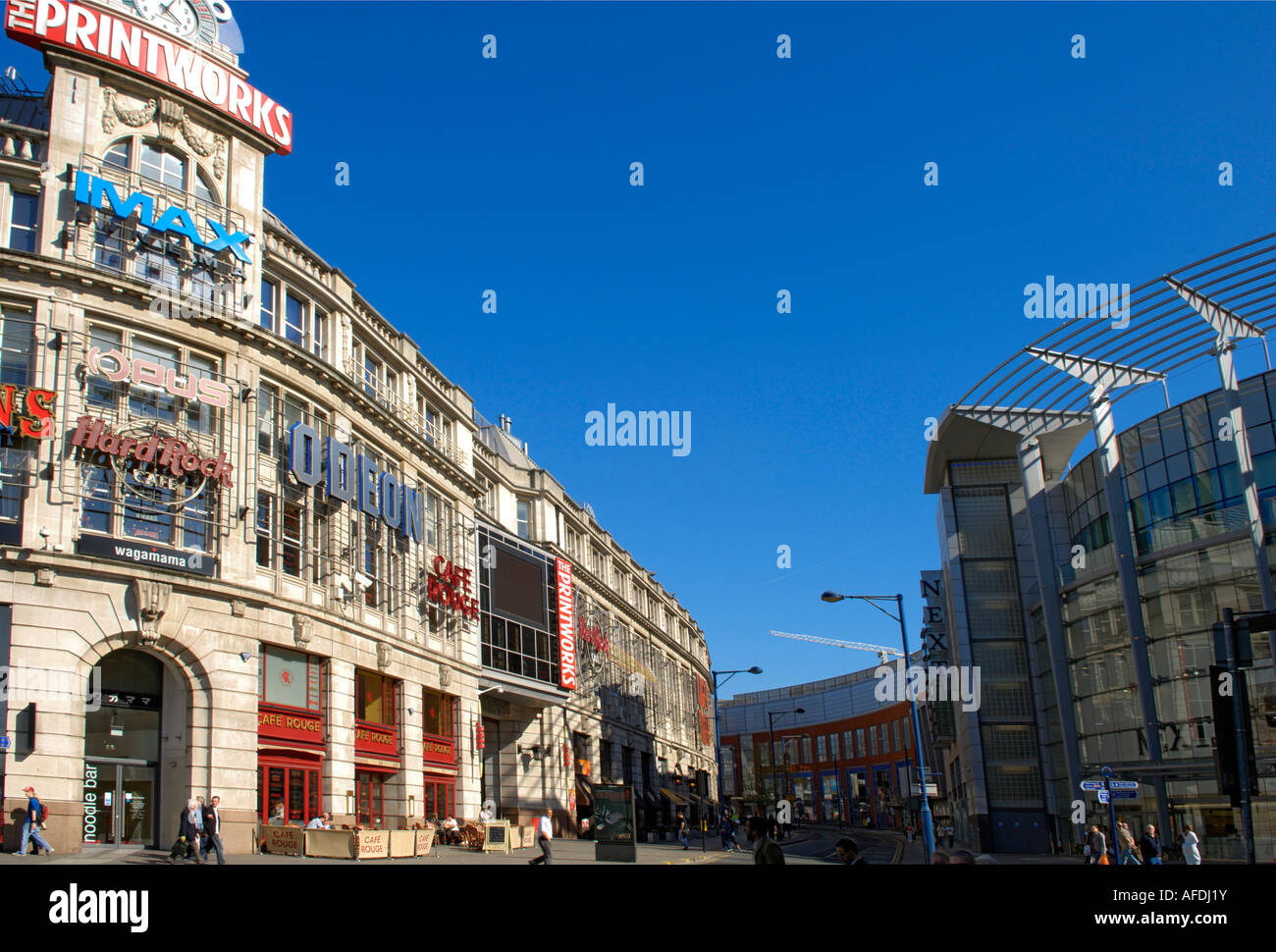 The Printworks in the Millennium Quarter of Manchester Stock Photo - Alamy