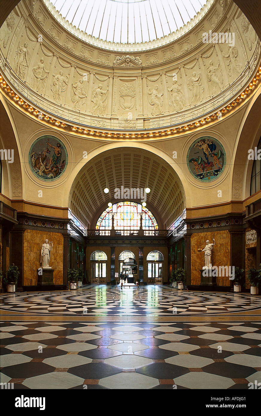 Foyer, Kurhaus Wiesbaden, Hesse, Germany Stock Photo - Alamy