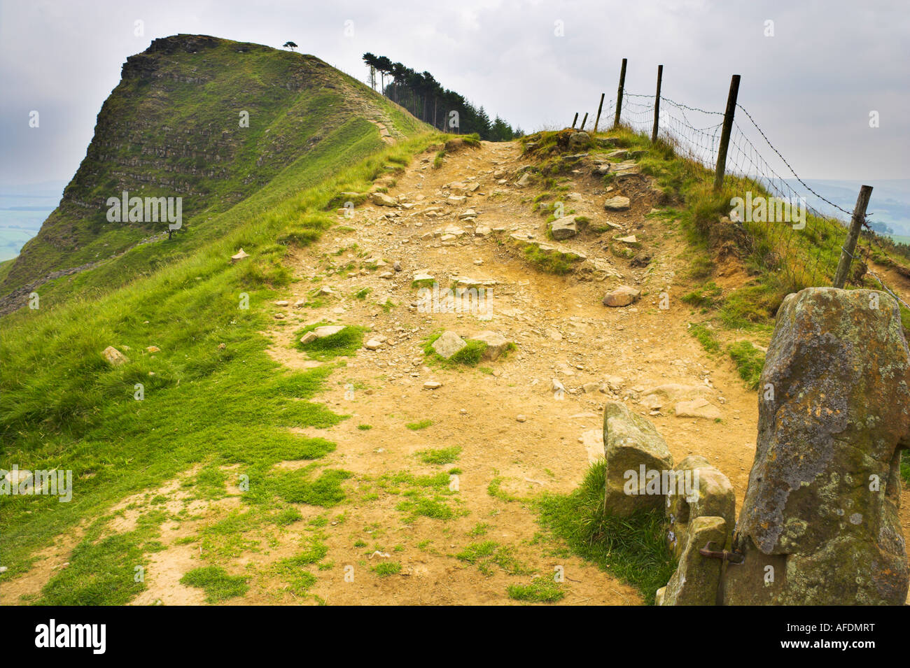 View of Back Tor in the Peak District Stock Photo - Alamy
