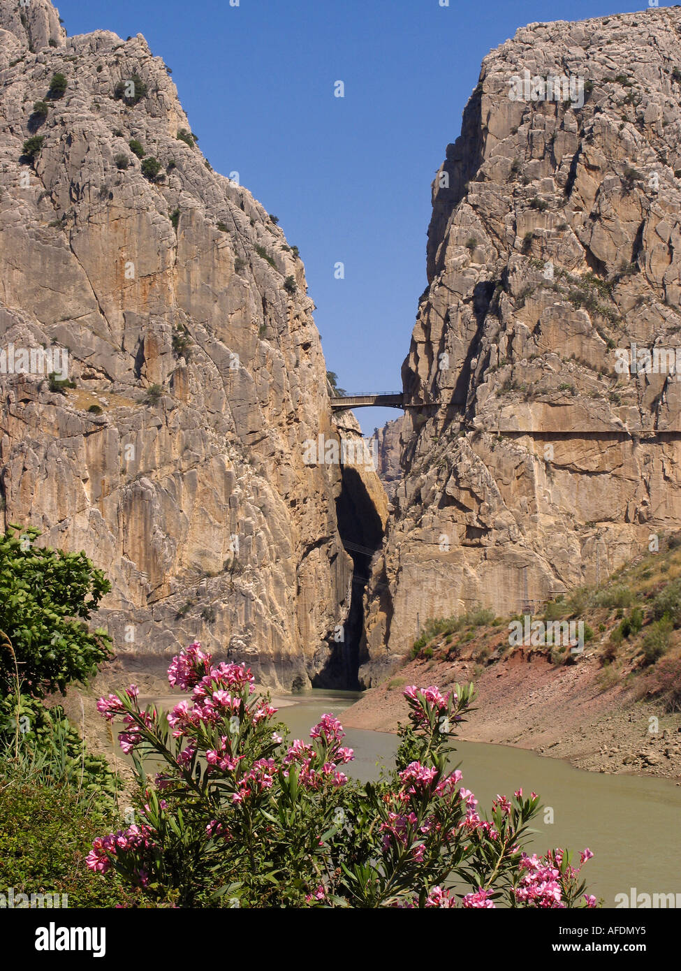 El Chorro Malaga Costa del Sol Andalucia Spain Stock Photo - Alamy