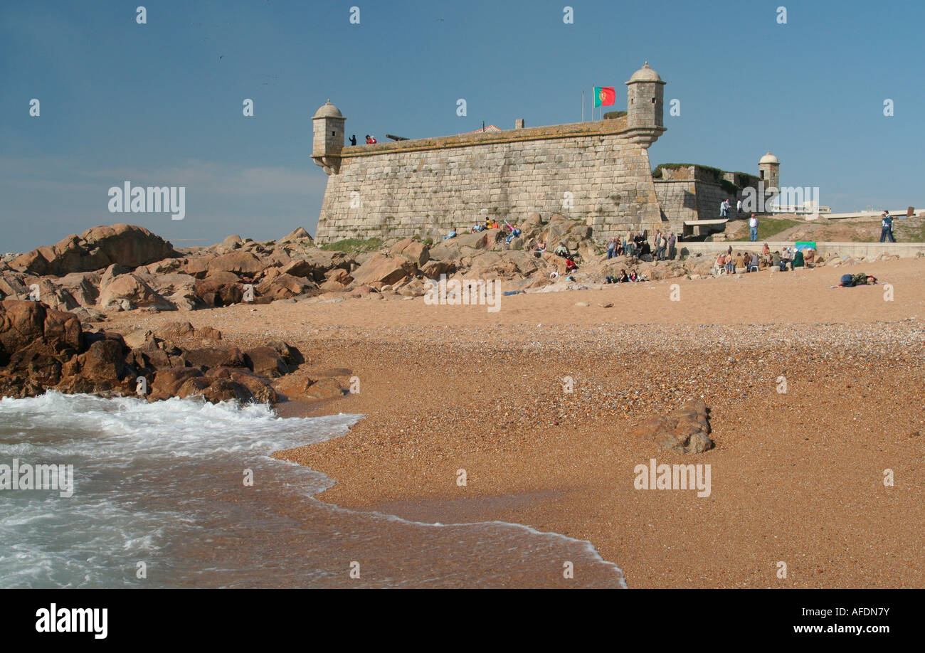Forte de São Francisco Xavier, Porto, Portugal known as Castelo do ...