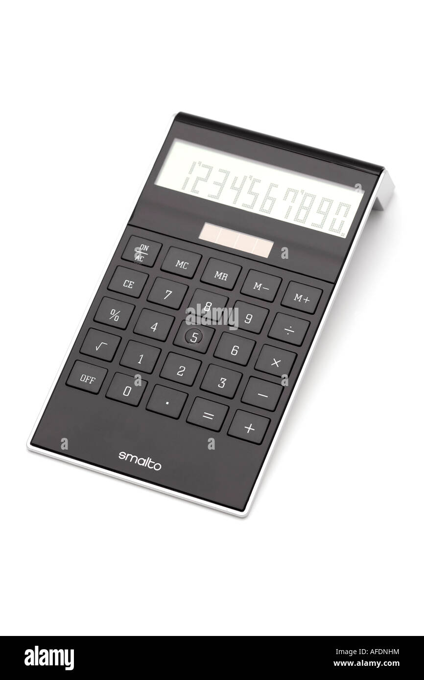 Technical calculator Cut Out Stock Images & Pictures - Alamy