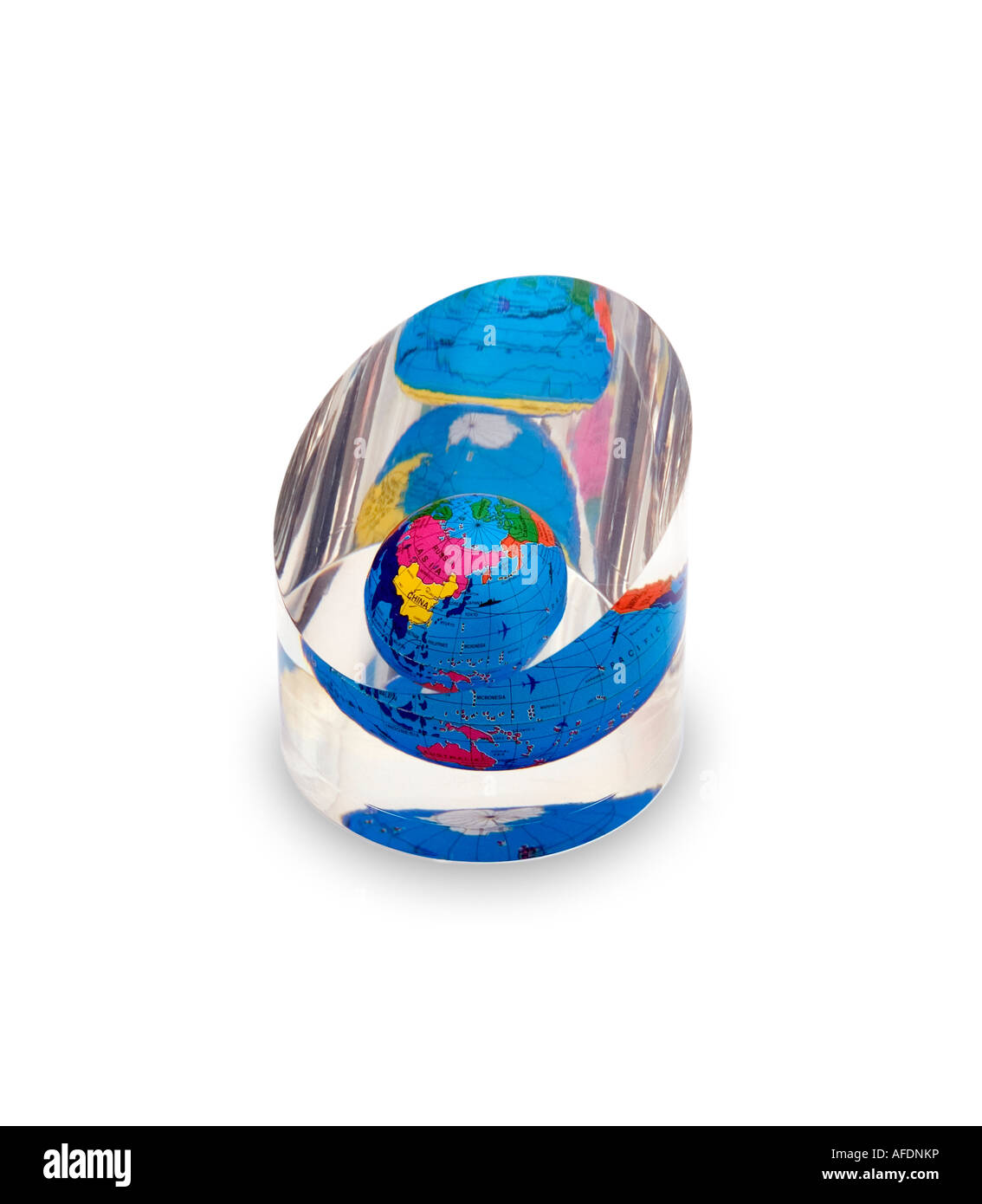 Transparent globe blue color an earth Cut Out Stock Images & Pictures ...