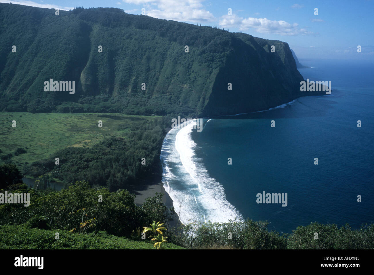 Hamakua Coastline, Waipio Valley Lookout, Big Island Hawaii, Hawaii ...