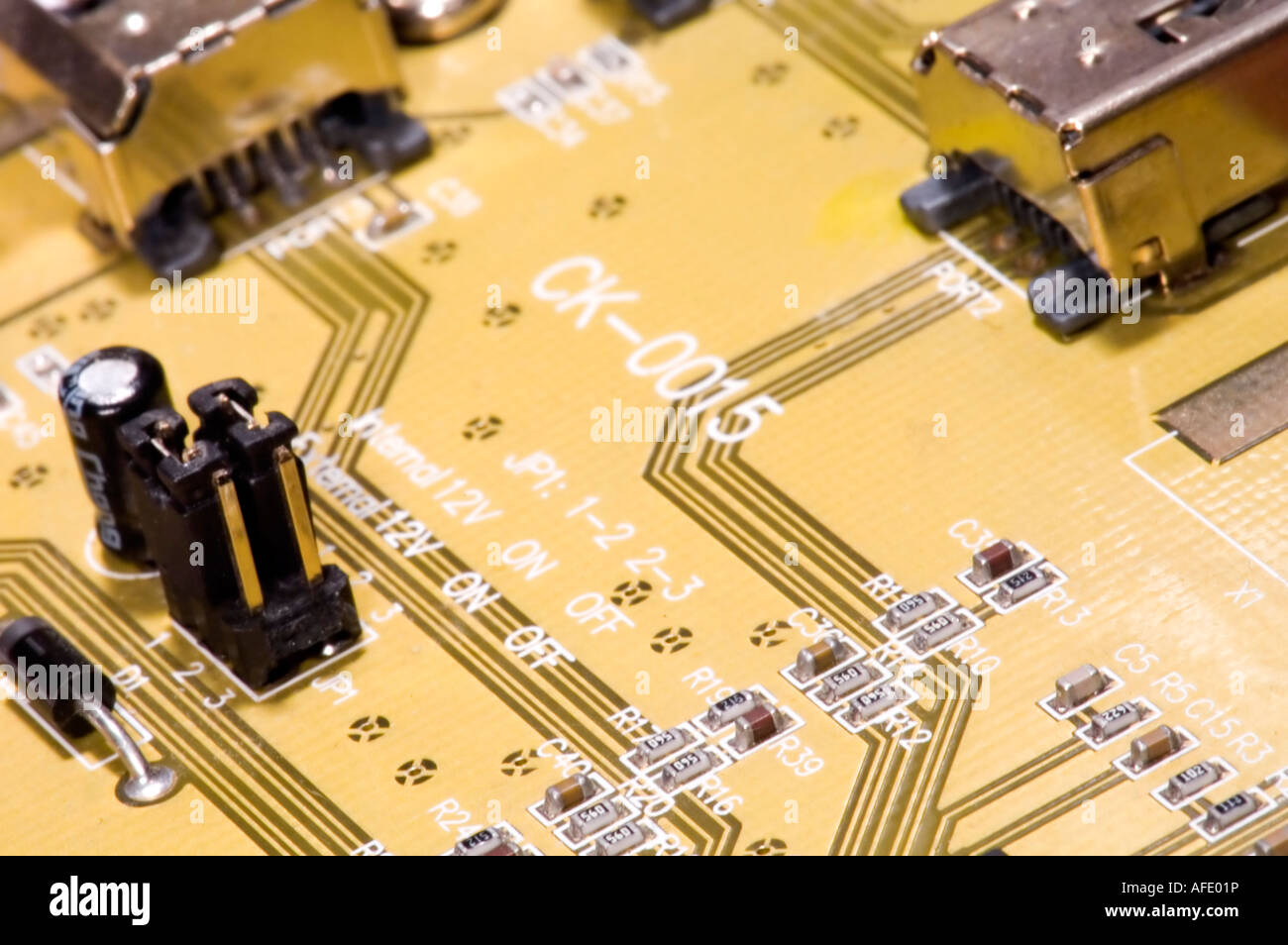 series object on white isolated weapon computer chip Stock Photo - Alamy