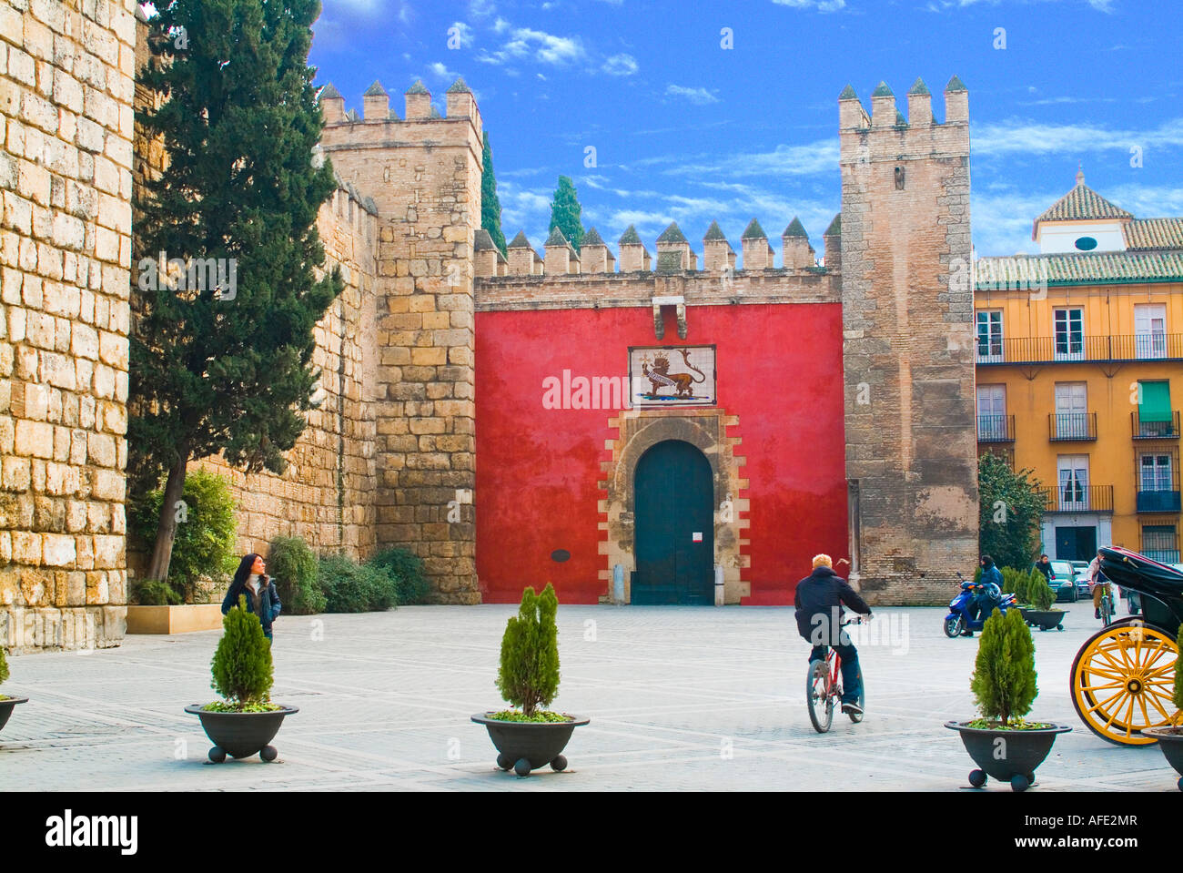 Alcazar palace complex hi-res stock photography and images - Alamy