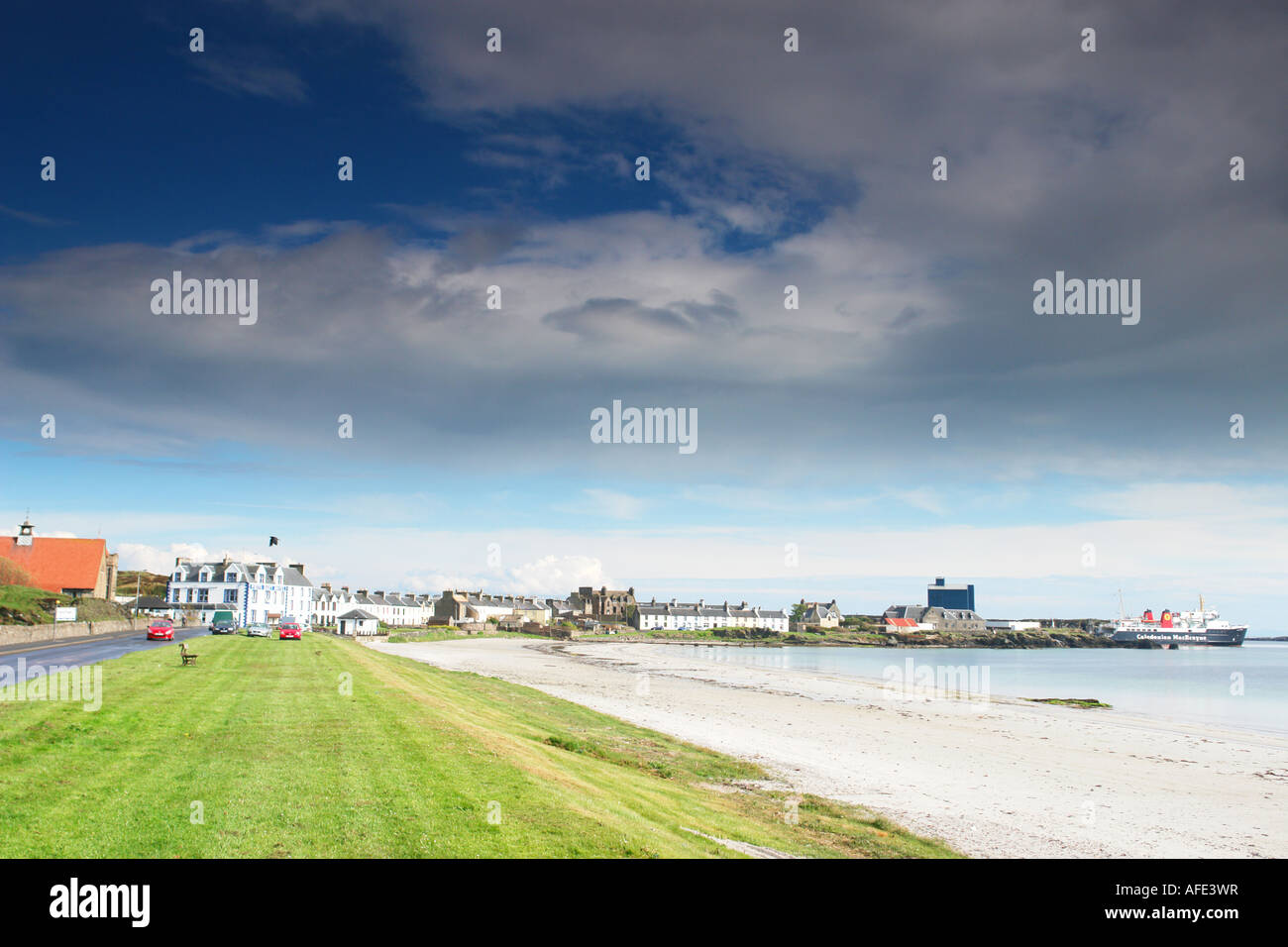 SCOTTISH ISLAND ISLAY Port Ellen Stock Photo - Alamy