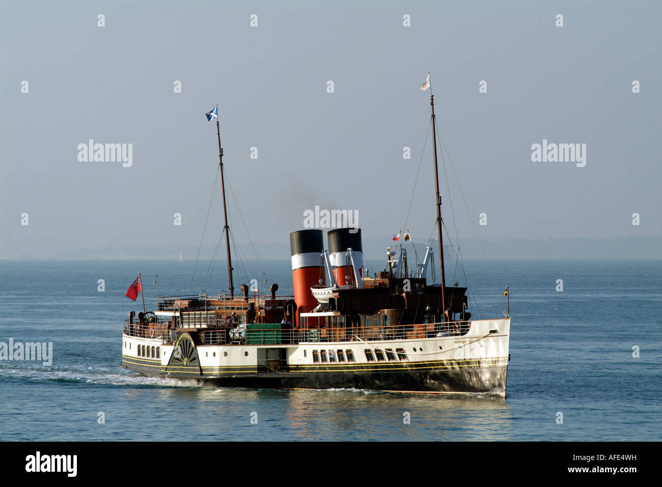 Paddle Steamer Waverley the last sea going paddle steamer in the world ...