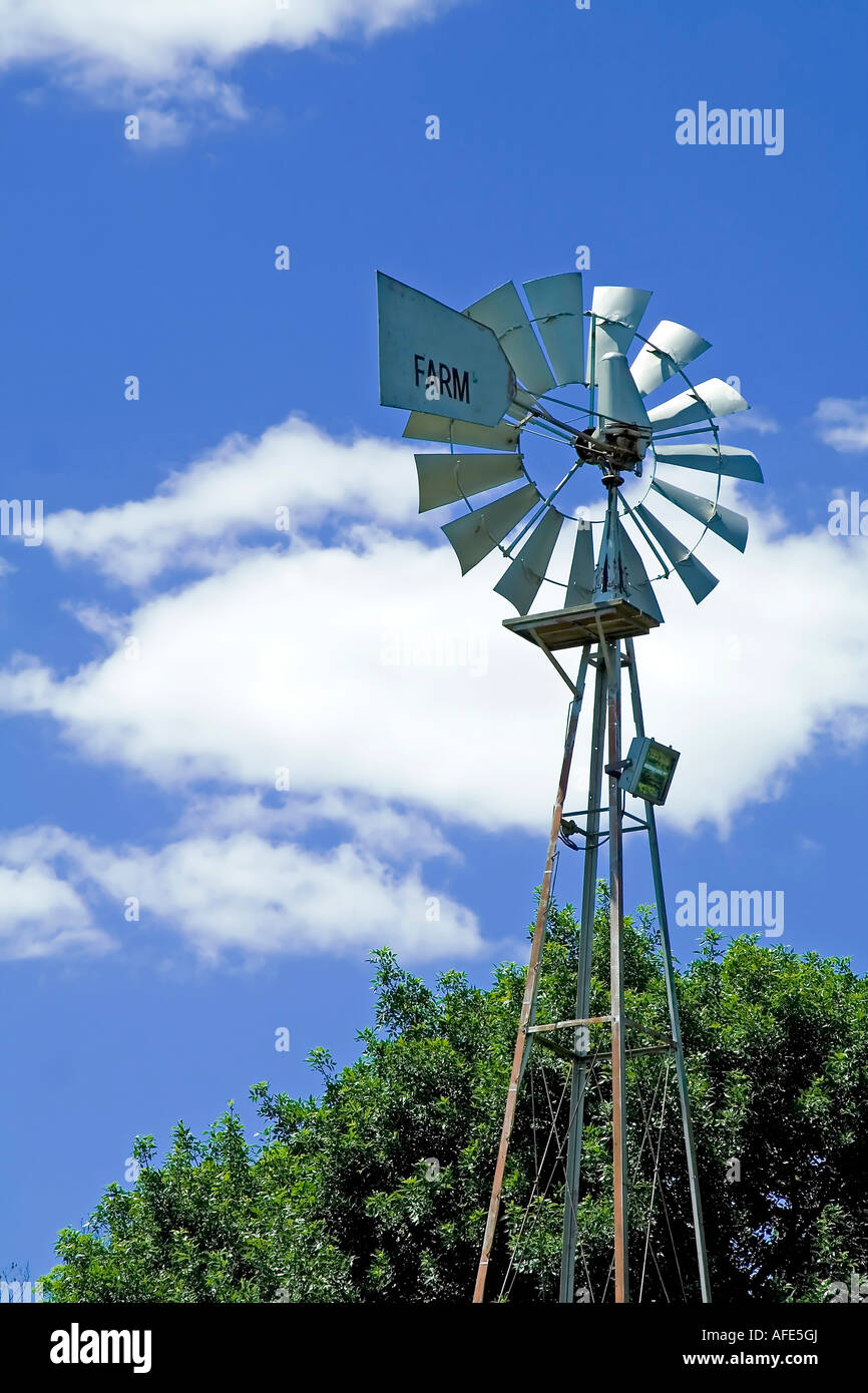 farm wind mill Stock Photo - Alamy