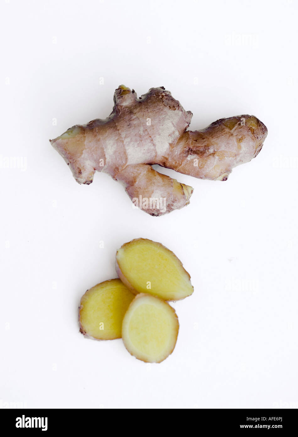 Ginger plan view Cut Out Stock Images & Pictures - Alamy