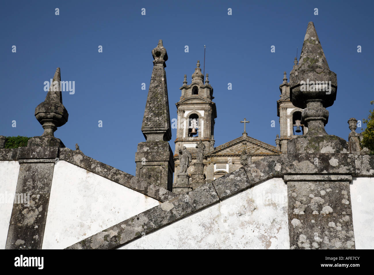 The Bom Jesus Sanctuary and Stairway of the Five Senses, Braga ...