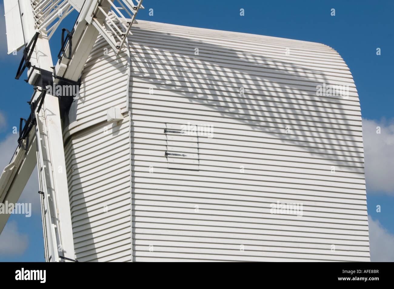 Chillenden Post Mill in Kent with Side detail and inspection hatch ...