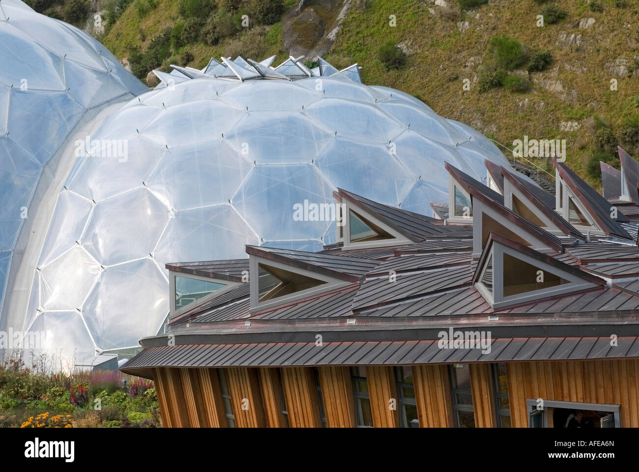 Eden Project Cornwall Stock Photo - Alamy