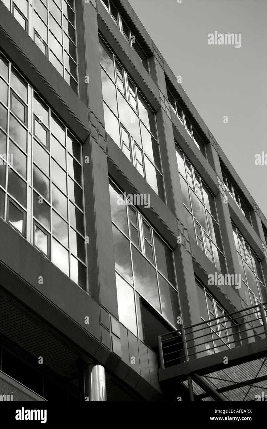 Office building with big windows Stock Photo - Alamy