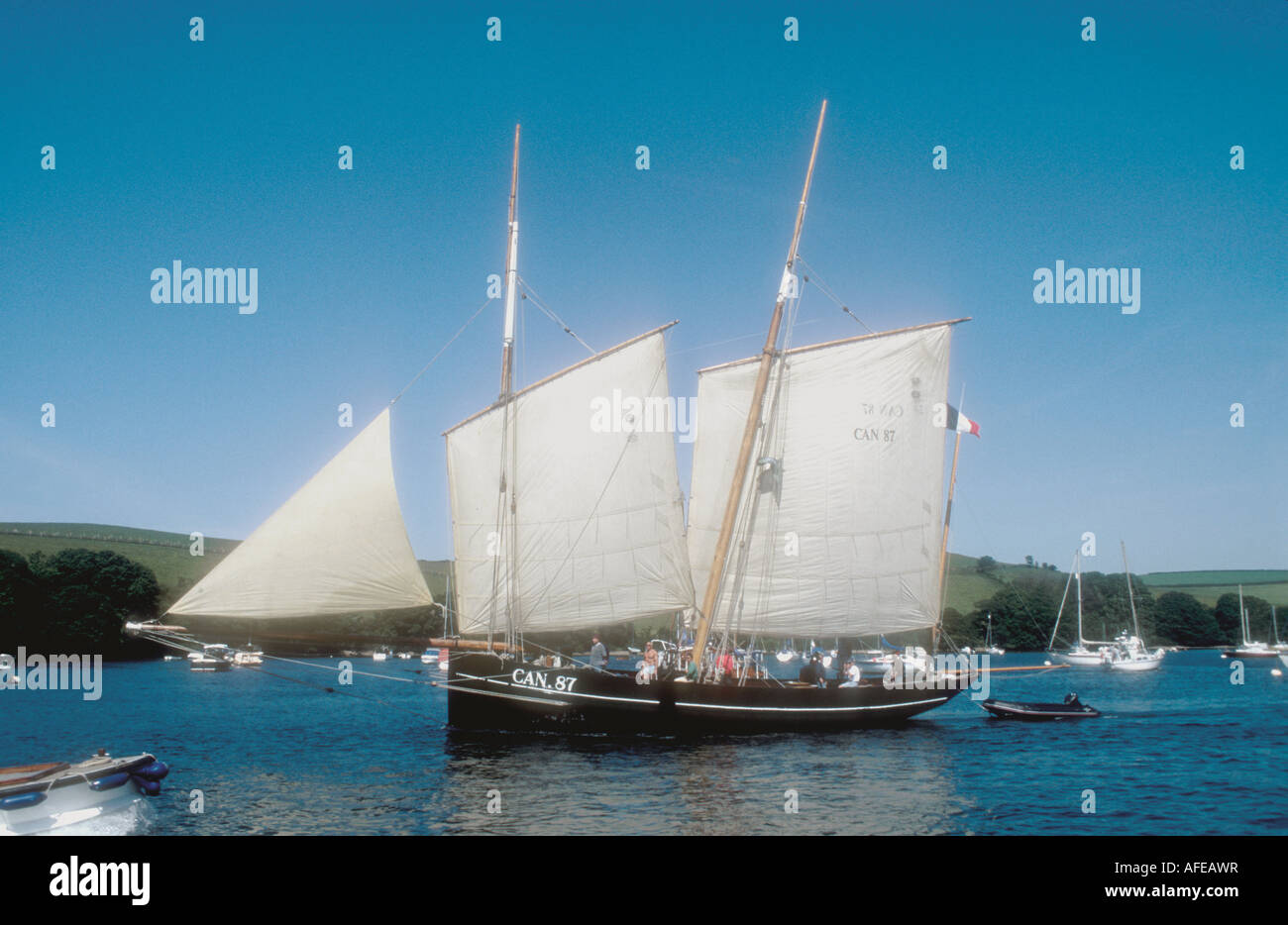 19th century fishing boat hi-res stock photography and images - Alamy