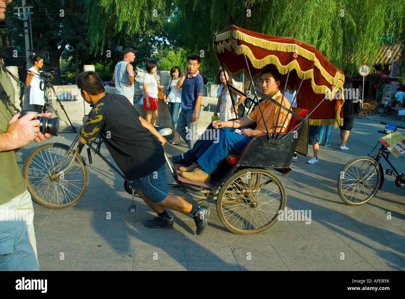 Chinese Rickshaw High Resolution Stock Photography and Images - Alamy