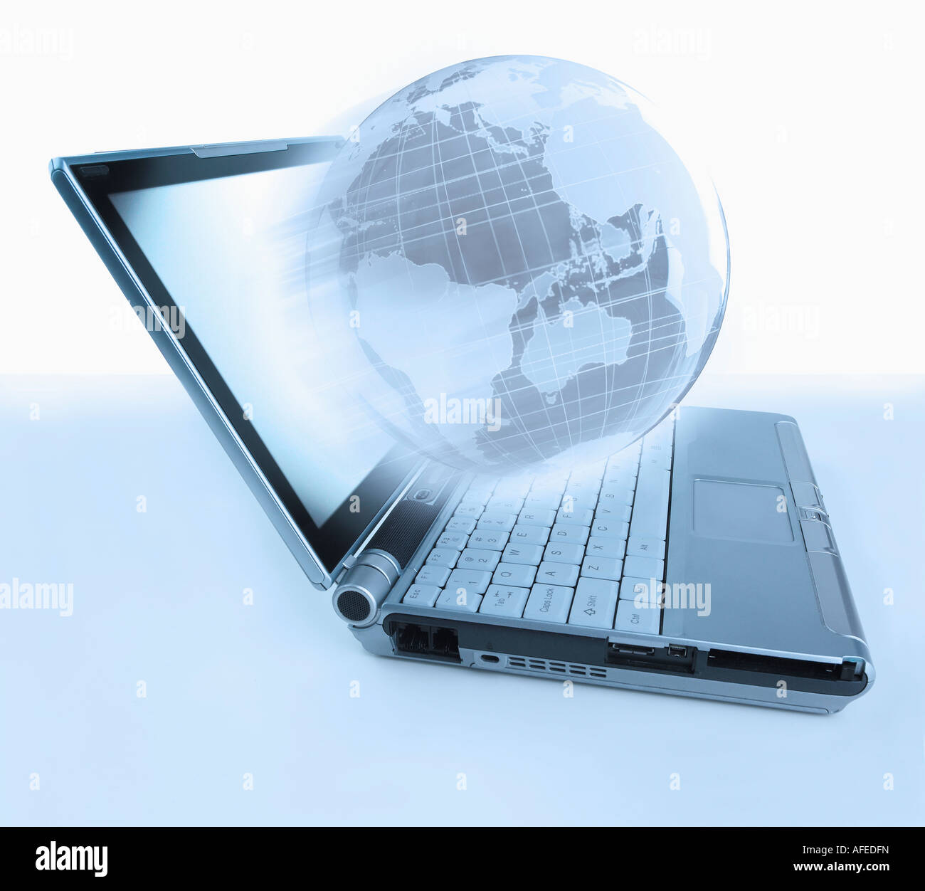 Globe Earth Computer Screen High Resolution Stock Photography and ... Globe Earth Computer Screen High Resolution Stock Photography and ...