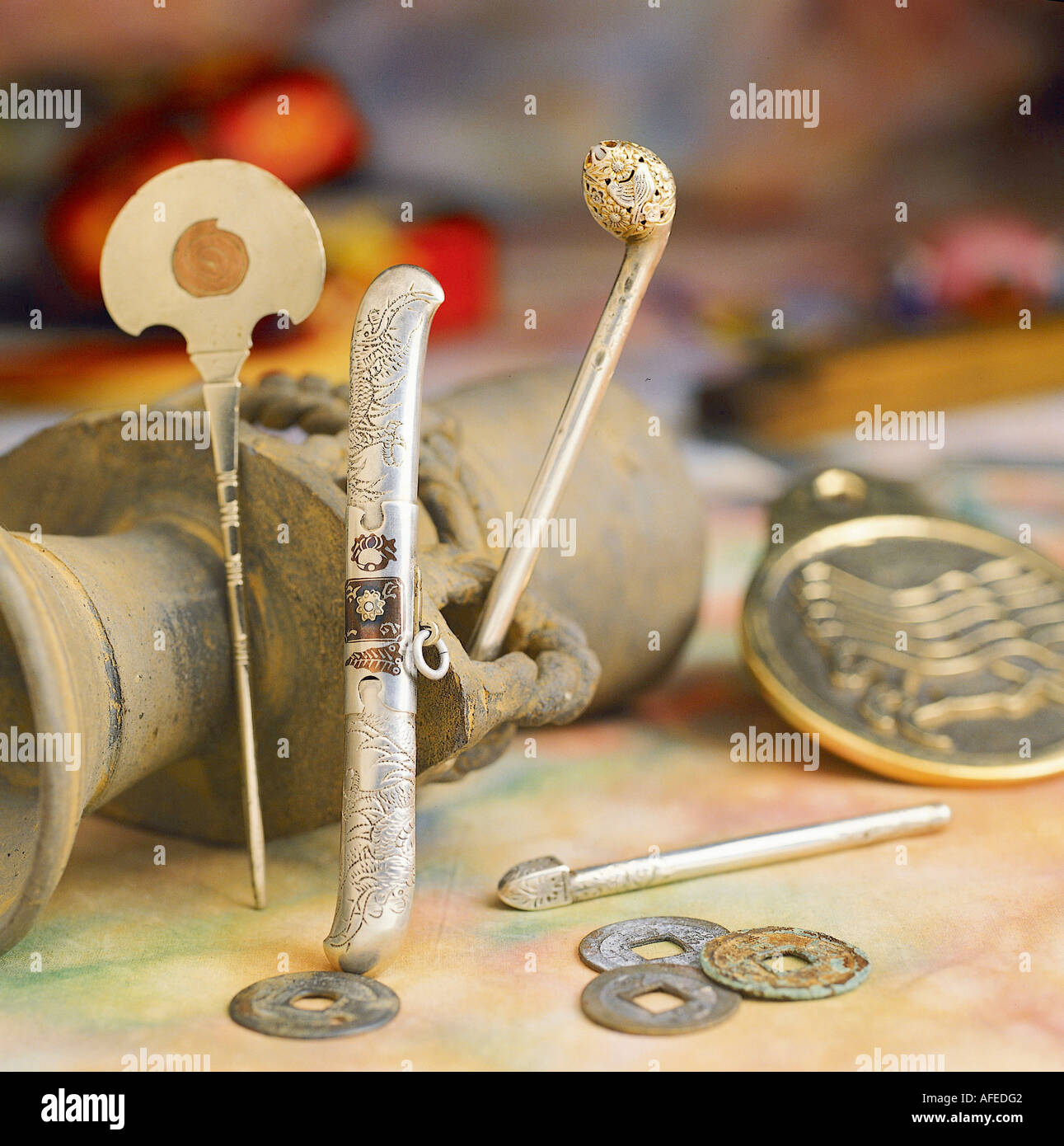 Korean Traditional Tool Stock Photo - Alamy