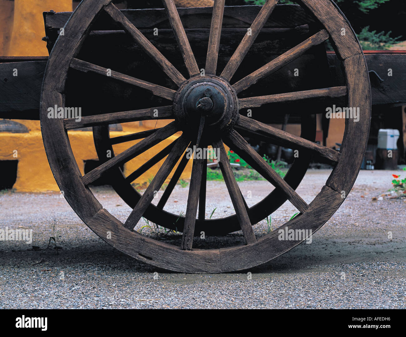 Scene of Wheel Stock Photo - Alamy