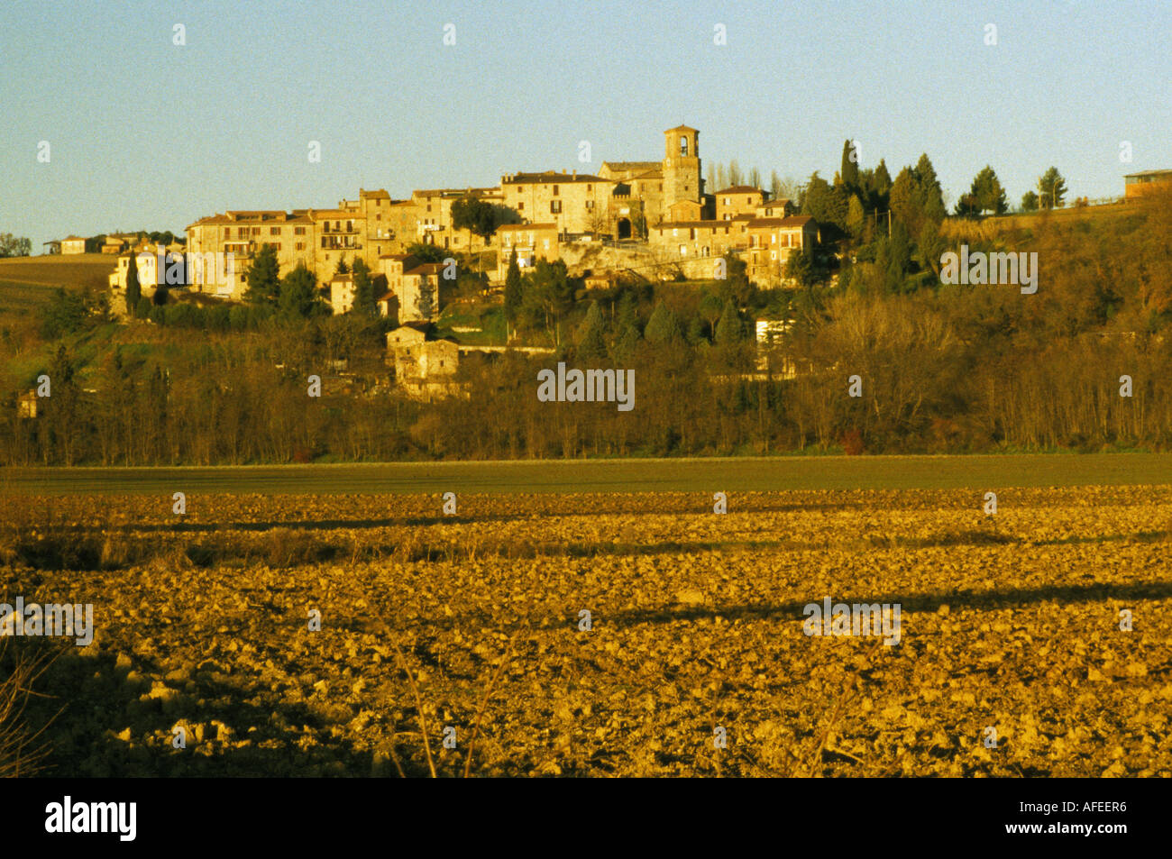 Italy - Marsciano countryside - Morcella - Umbria Stock Photo - Alamy