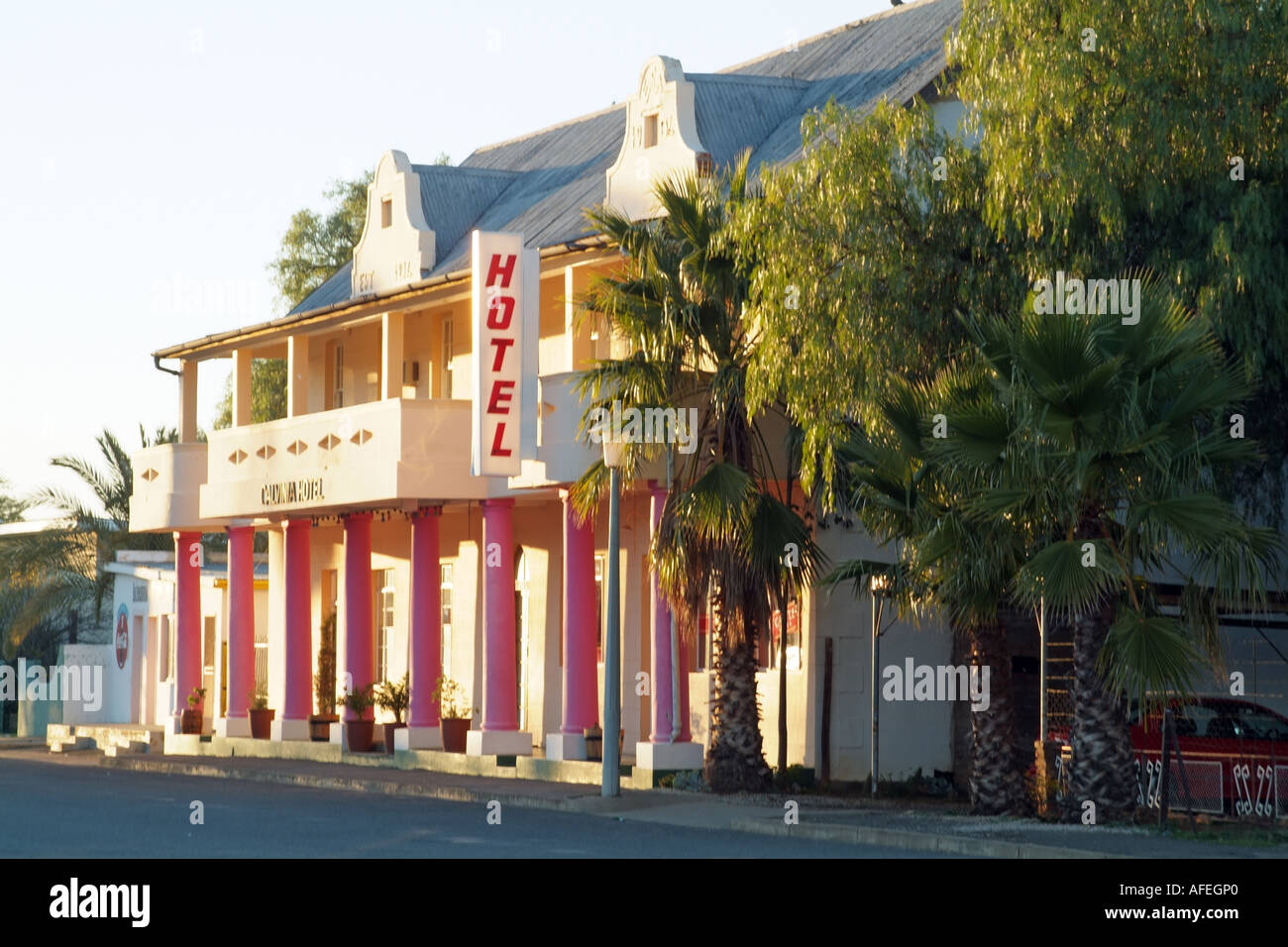 Calvinia Northern cape South Africa RSA. The old Calvinia Hotel Stock ...
