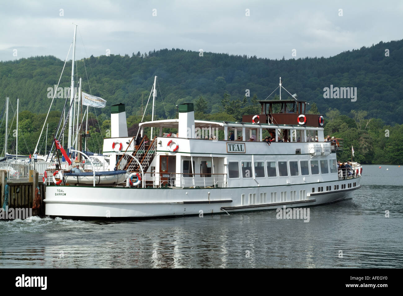 Windermere steamers hi-res stock photography and images - Alamy
