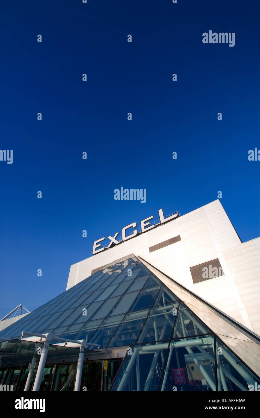 Exterior, ExCel Exhibiton Centre, London, UK Stock Photo - Alamy