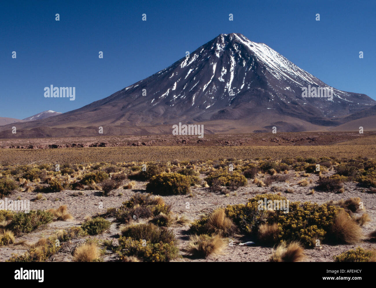Volcan Licancabur, Potosi, BOLIVIA Stock Photo - Alamy