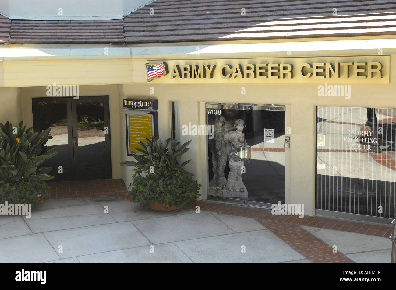 Army Career Center Stock Photo - Alamy