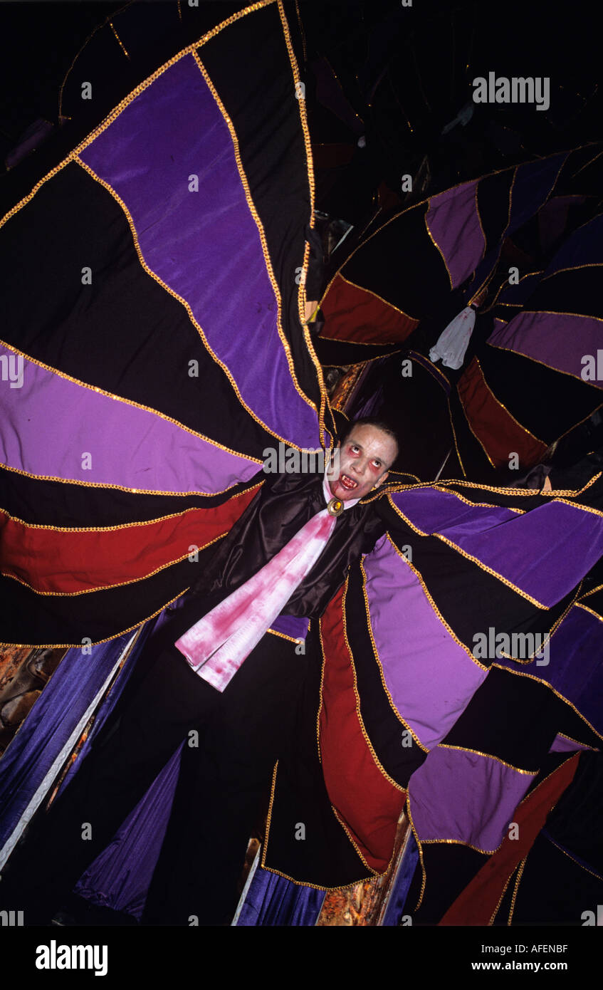Man in Vampire Costume Carnival Rio de Janeiro Brazil Stock Photo - Alamy