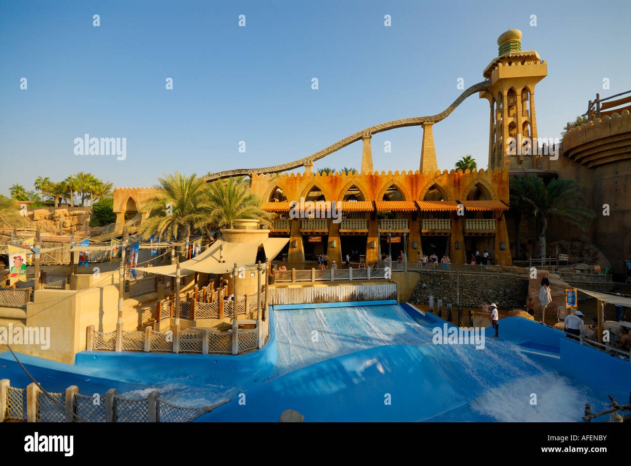 Attraction wadi water park hi-res stock photography and images - Alamy