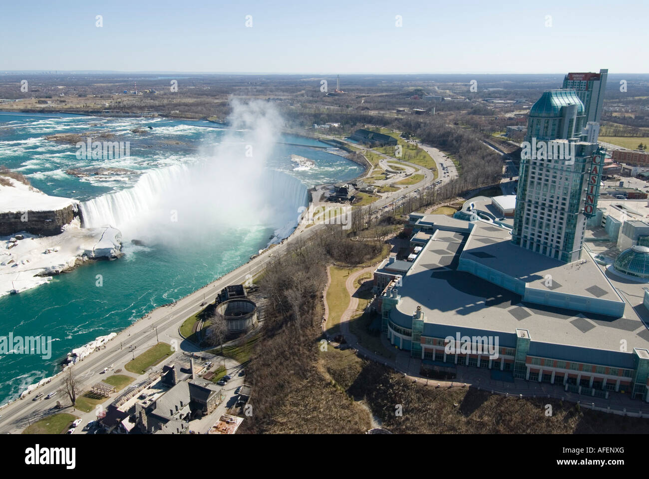 Niagara falls icon waterfall hi-res stock photography and images - Alamy