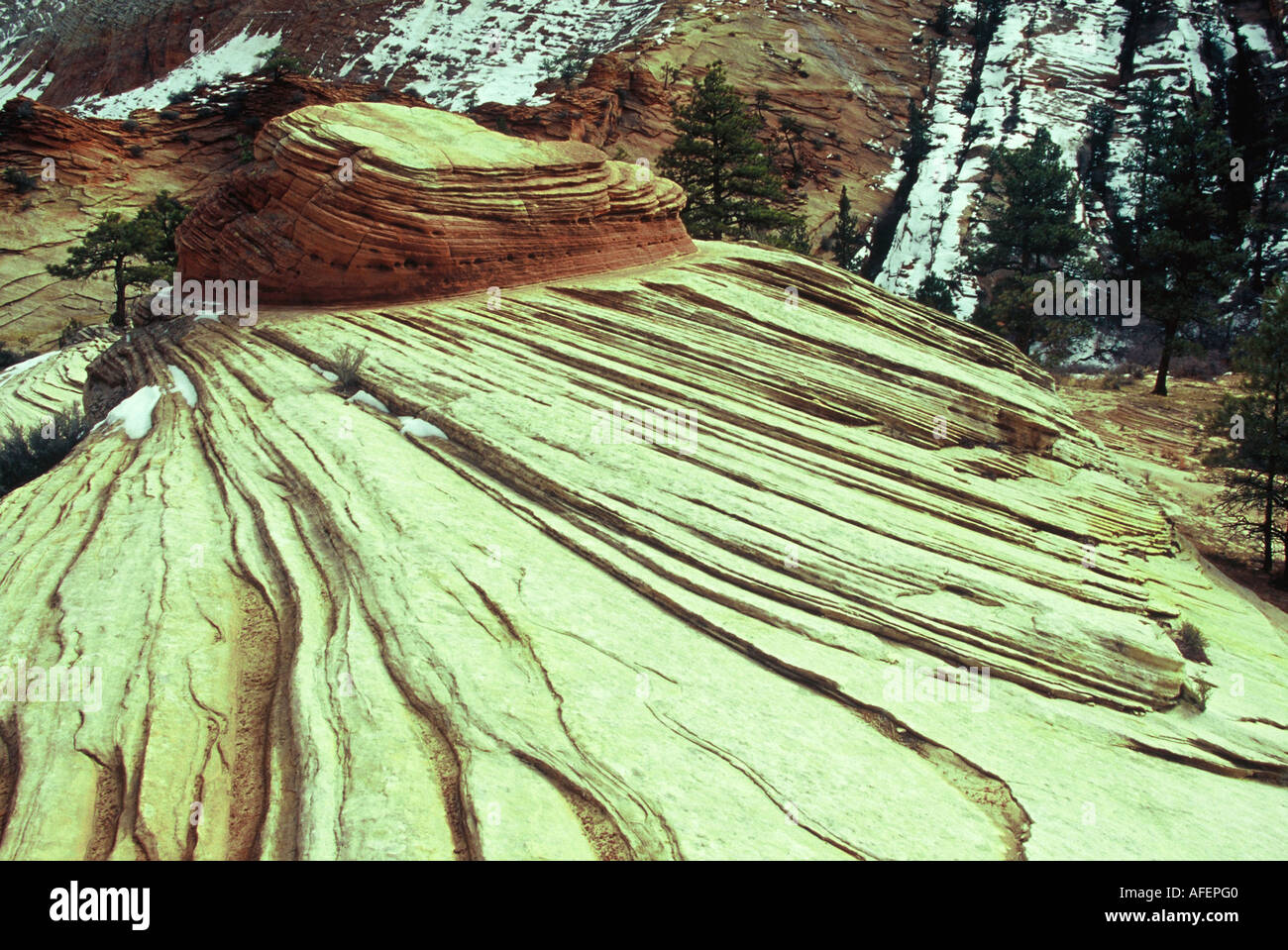 Sedimentary rock strata Stock Photo - Alamy
