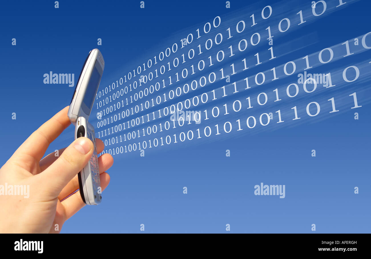 Binary data sending Stock Photo - Alamy Binary data sending Stock Photo - Alamy