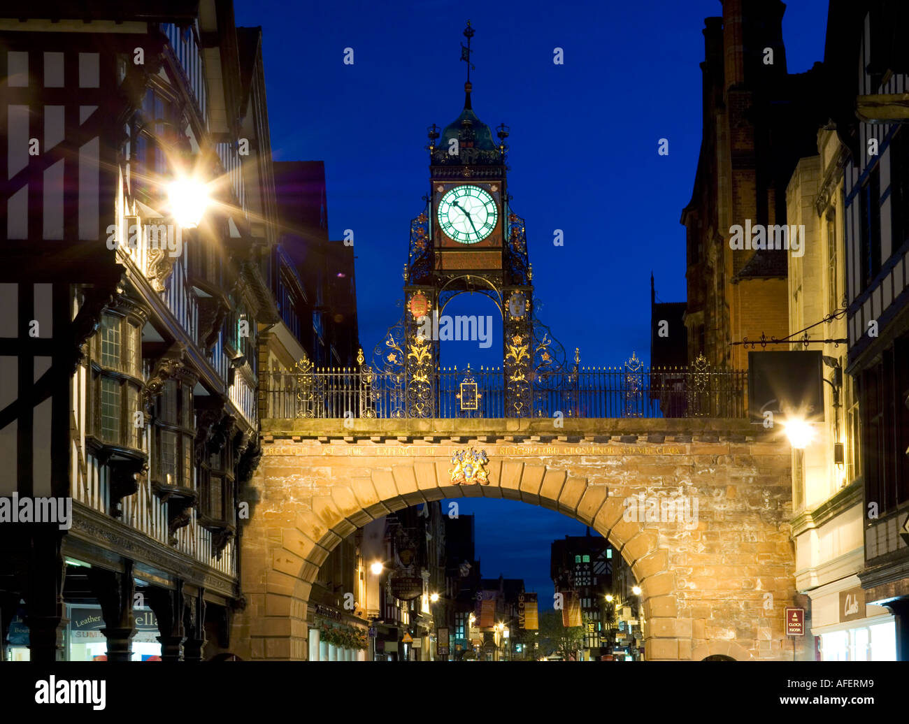 Timepiece heritage chester england hi-res stock photography and images ...