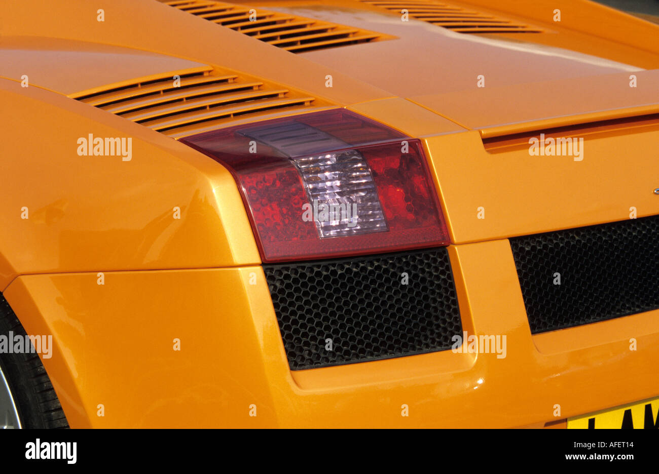 Supercar tail lights detail hi-res stock photography and images - Alamy