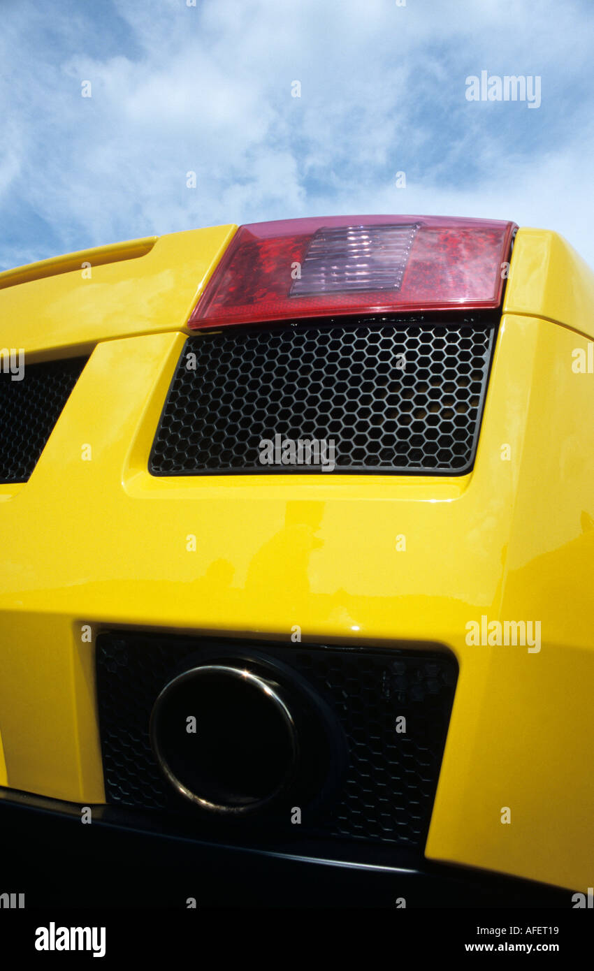 Supercar tail lights detail hi-res stock photography and images - Alamy