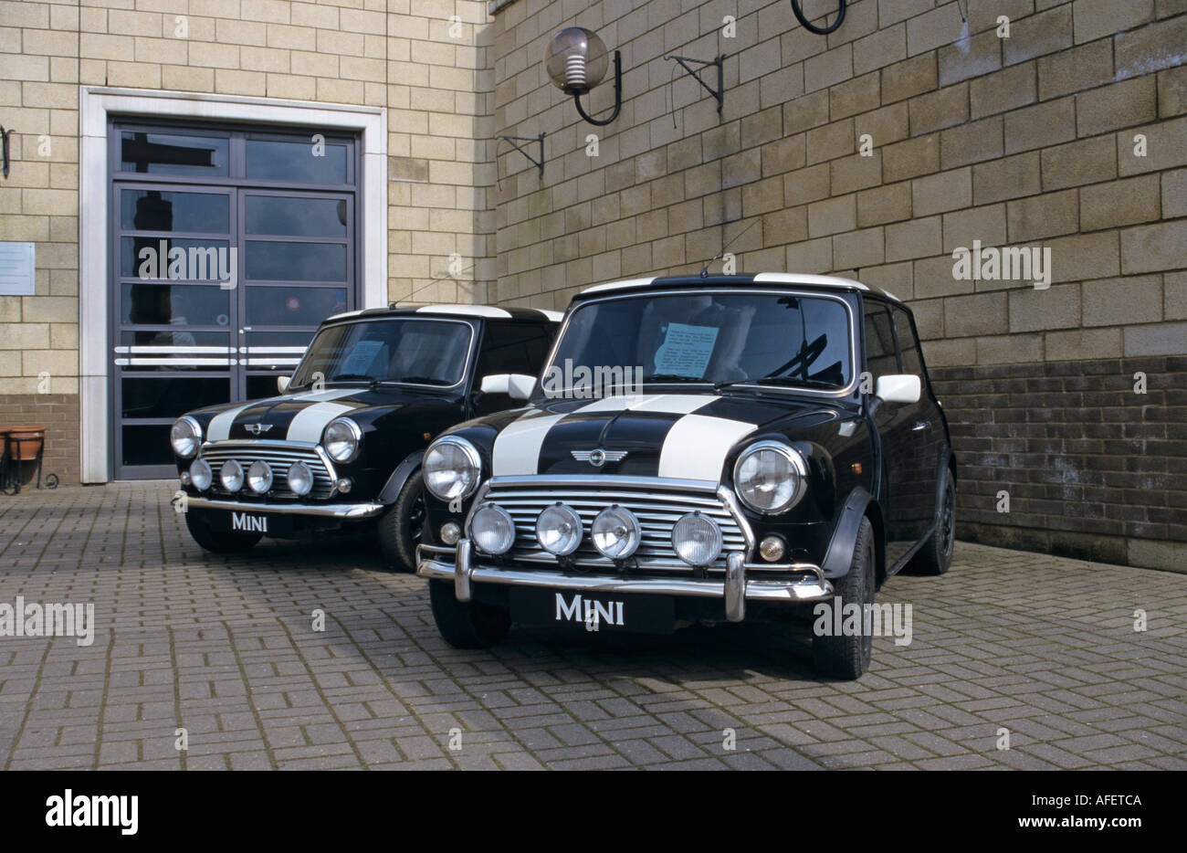 Rover Mini Cooper The Avengers Film Stock Photo - Alamy