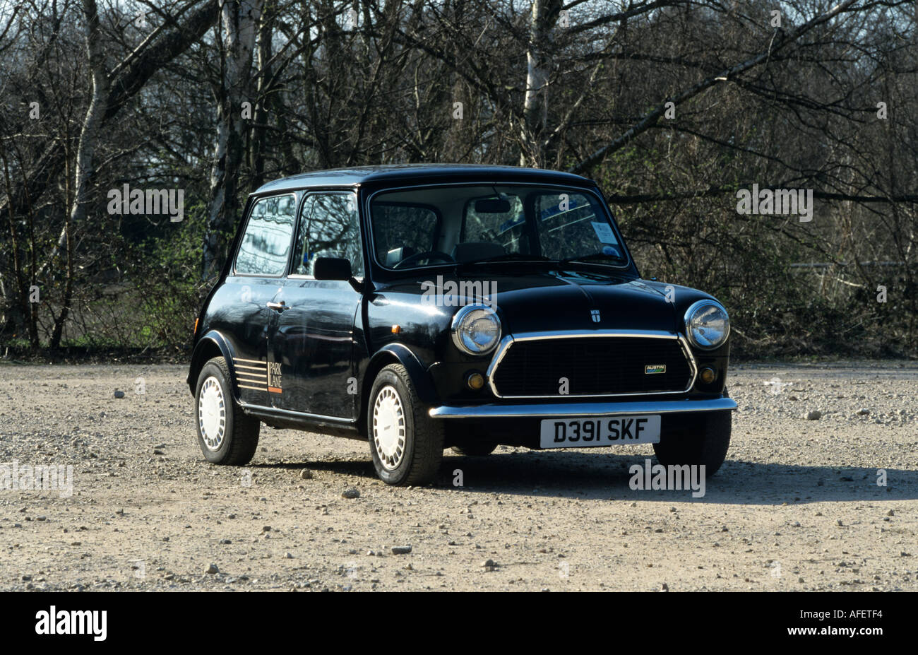 Austin Mini Park Lane Stock Photo - Alamy