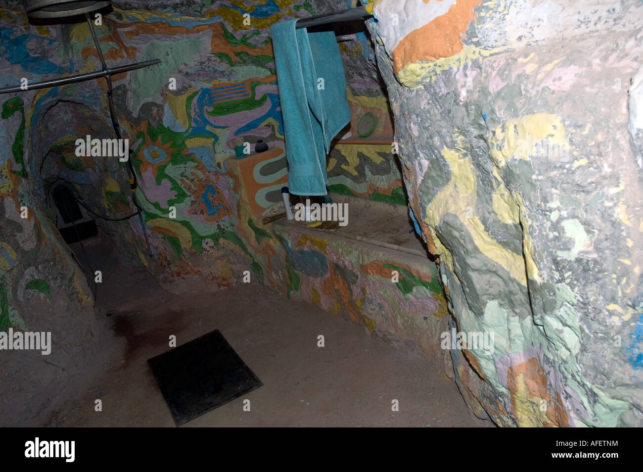 Bathroom - Coober Pedy Stock Photo - Alamy