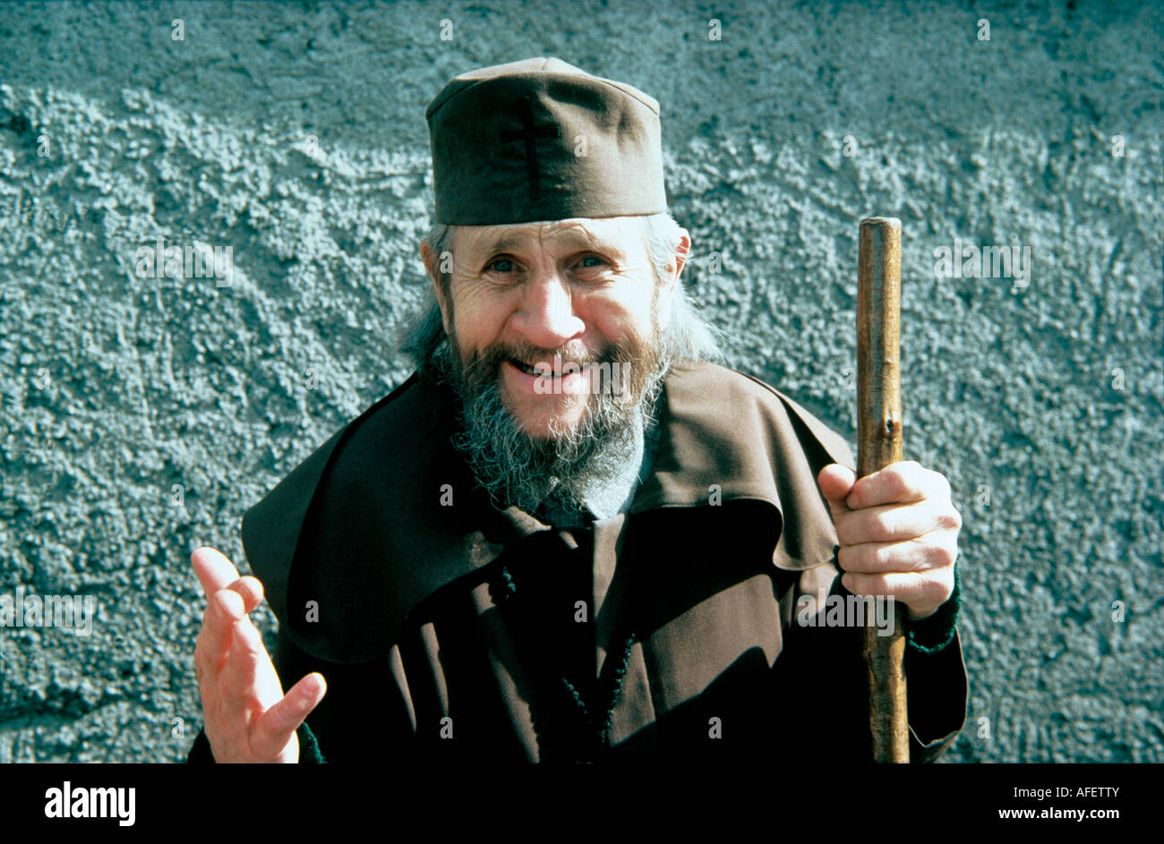 Monk preacher hi-res stock photography and images - Alamy