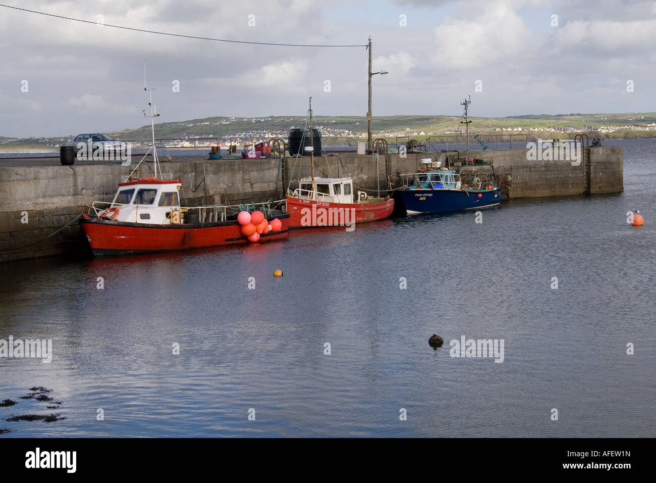 Liscannor Harbour County Clare Ireland Stock Photo - Alamy