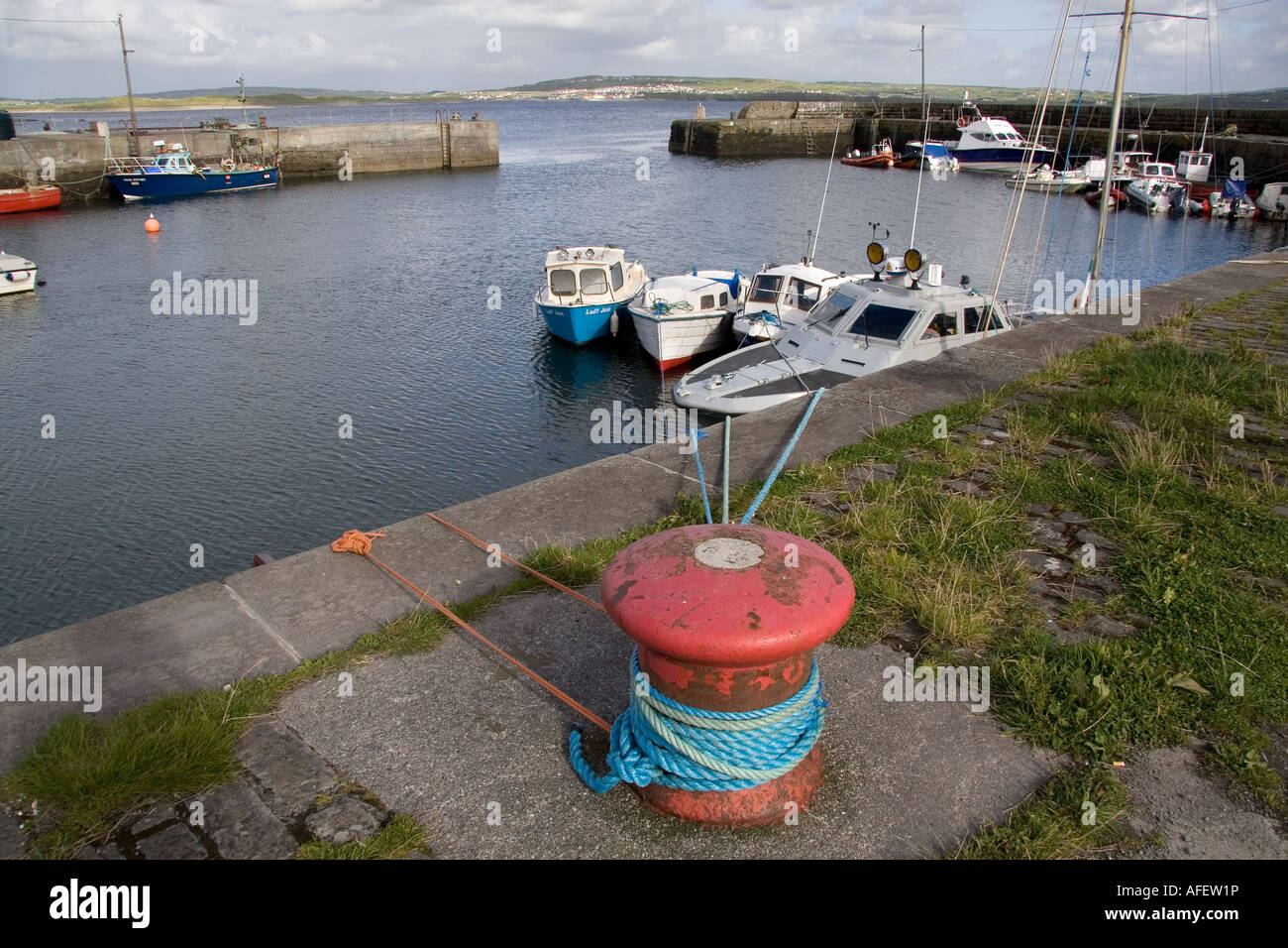 Liscannor Harbour County Clare Ireland Stock Photo - Alamy