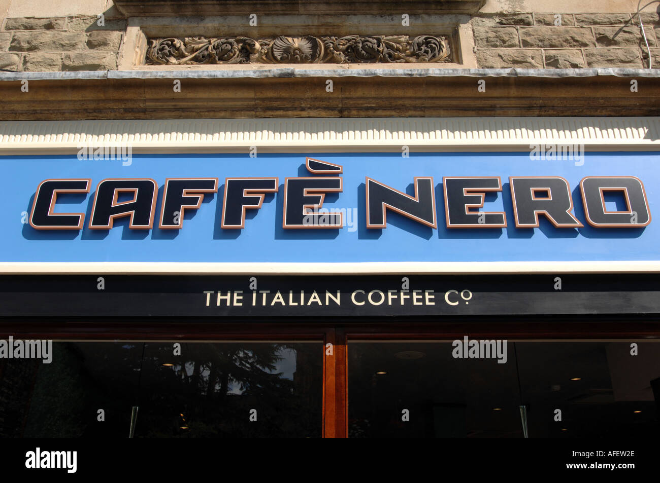 Caffe Nero sign Stock Photo - Alamy