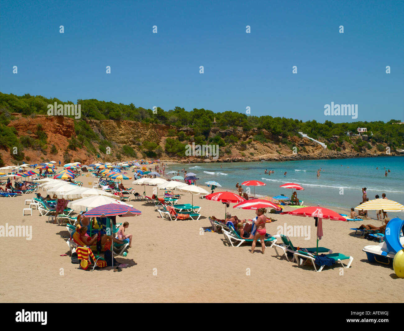 Cala llenya resort ibiza hi-res stock photography and images - Alamy