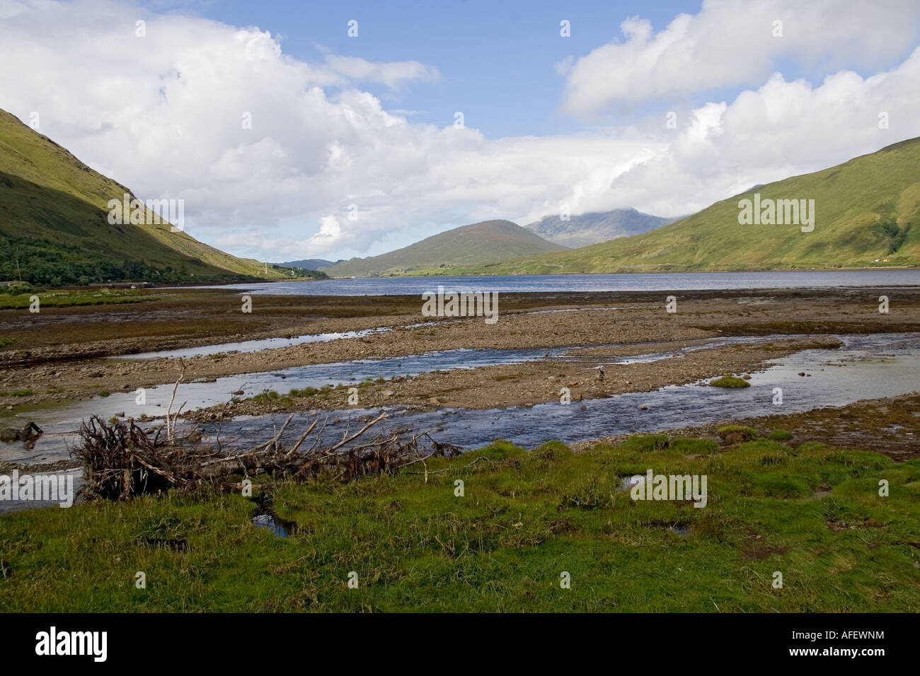 Head of Killary Fjord at Leenane Galway Ireland Stock Photo - Alamy